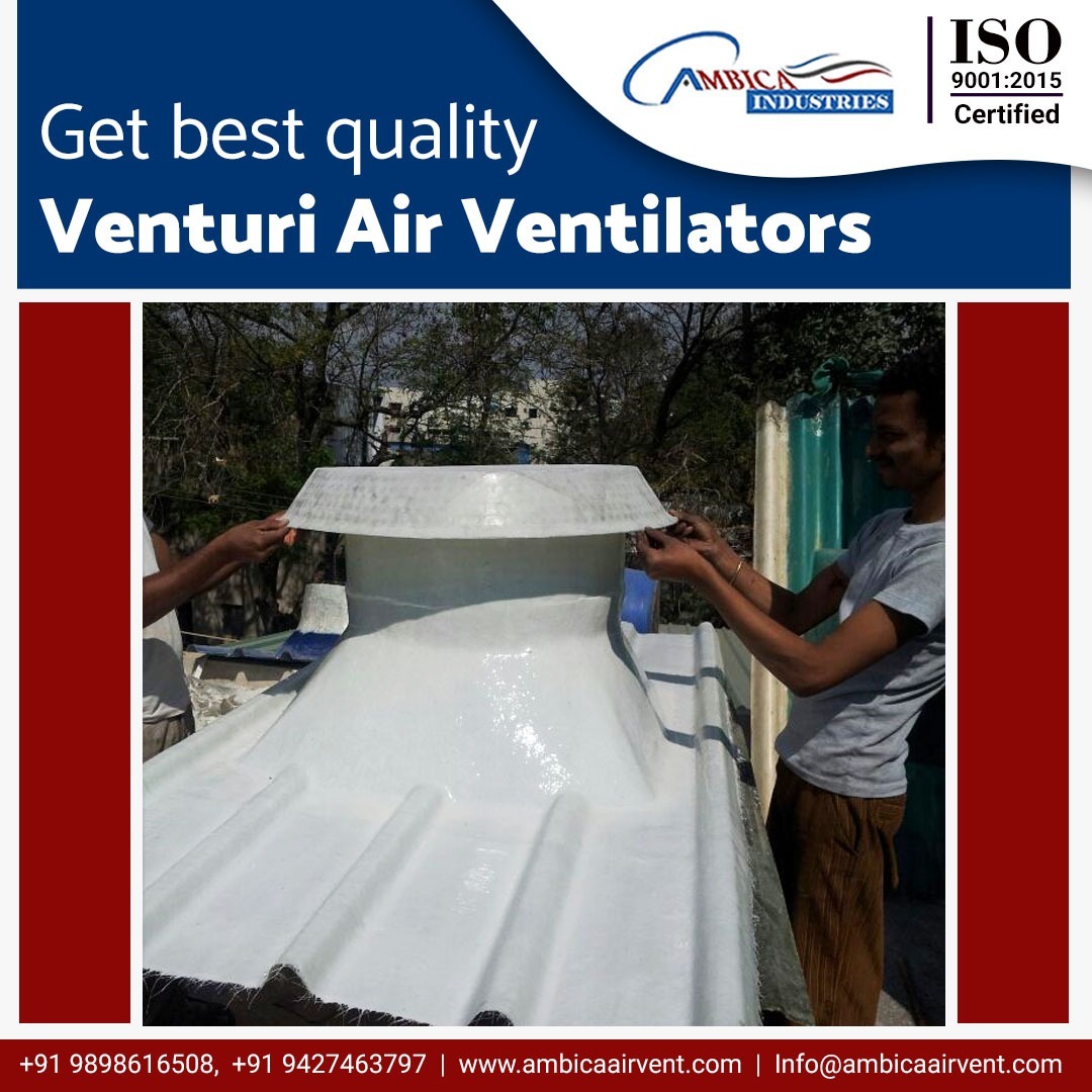 Venturi Air Ventilators Manufacturers in Vadodara, Gujarat, India